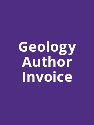 Geology Publication Fee